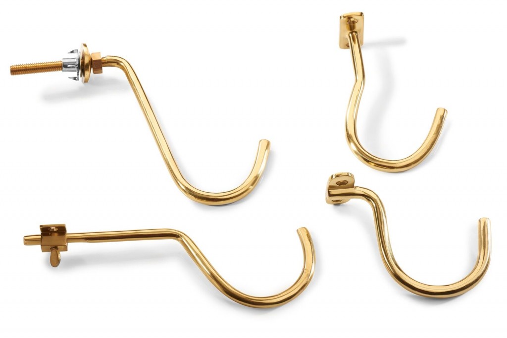 Brass Rest Hooks | Drinkwaters