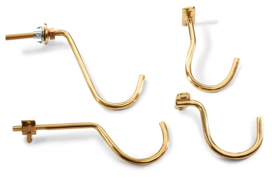 Brass Rest Hooks | Drinkwaters